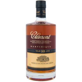 Clement Rhum 10 Years Old - 0.70 liters in present box