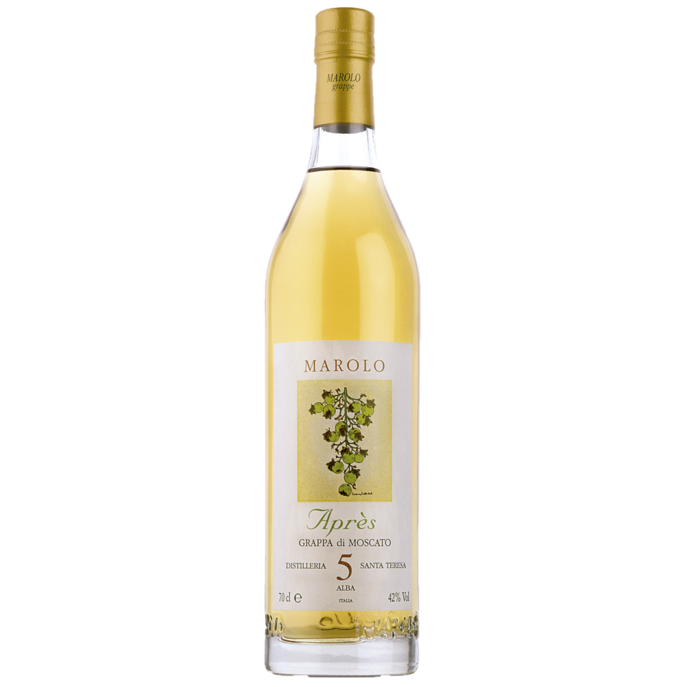 Marolo Grappa di Moscato Après 5 anni (barrique) - 0.70 liters in a ...