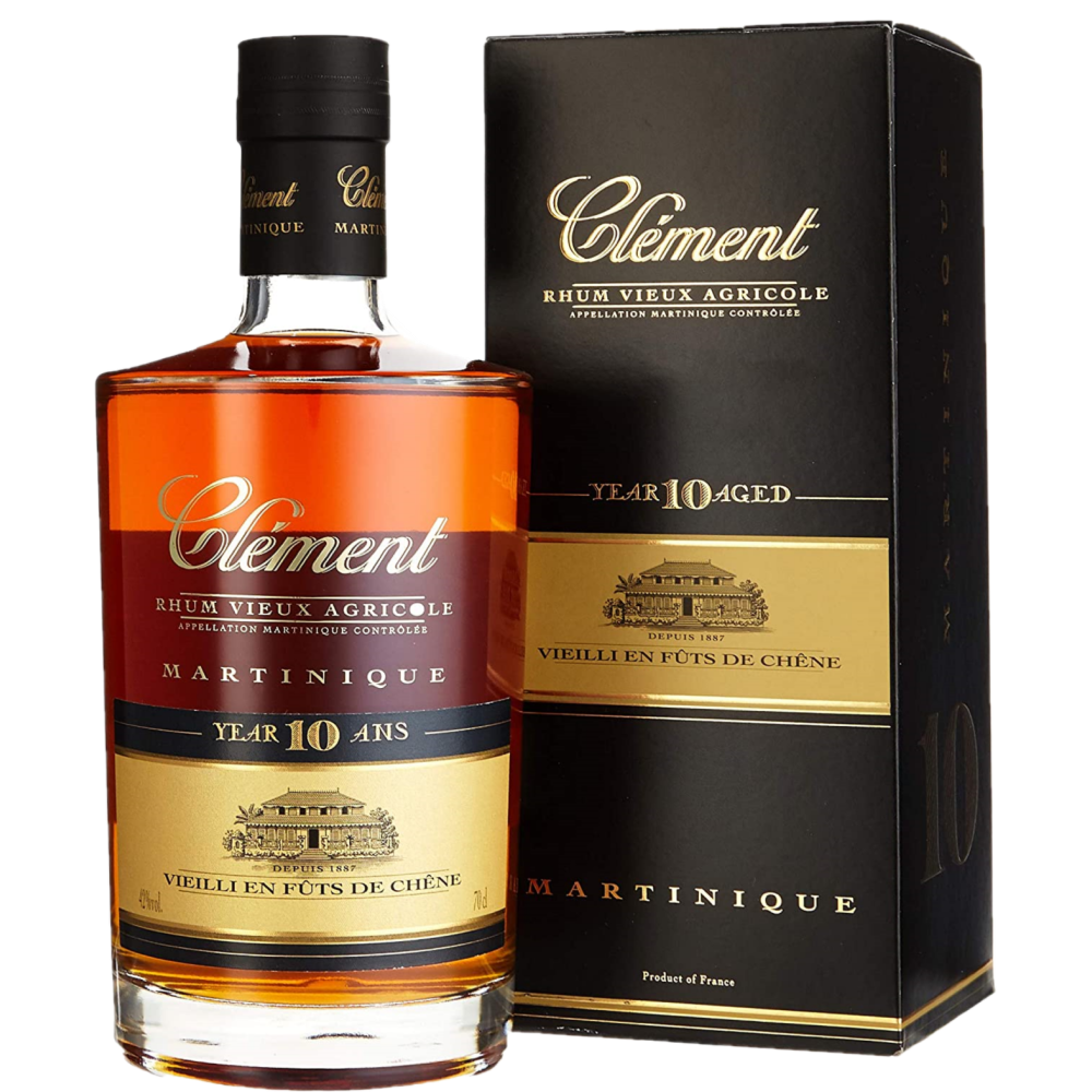 Clement Rhum 10 Years Old - 0.70 liters