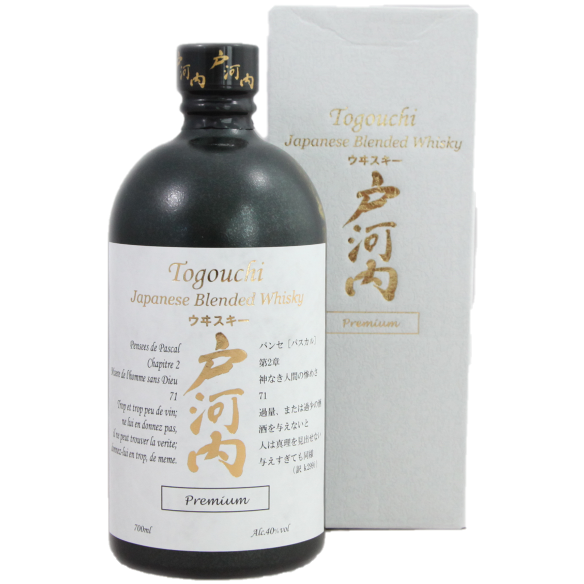 Togouchi Premium - 0.70 liters in a gift pack