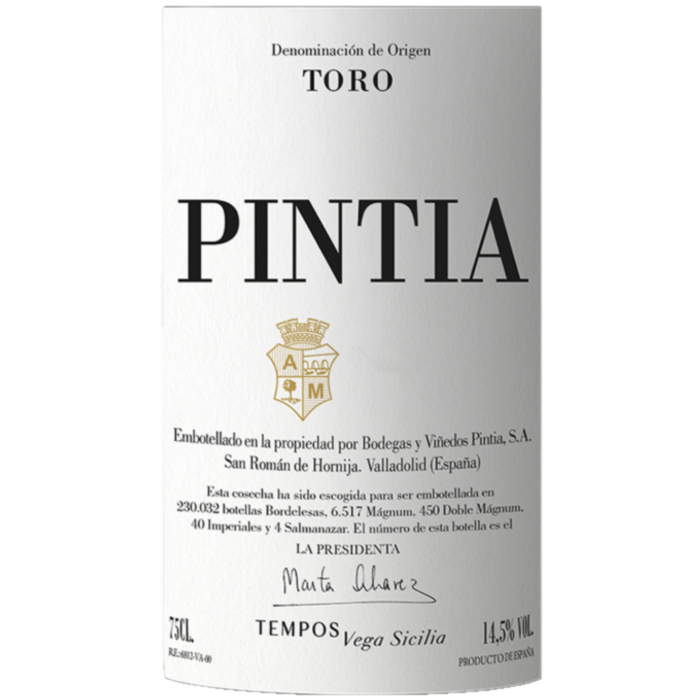 Vega Sicilia Pintia DO 2017 - Magnum 1.50 liters in wooden box
