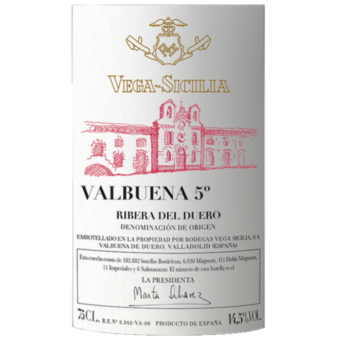 Vega Sicilia - Valbuena 5° DO 2017