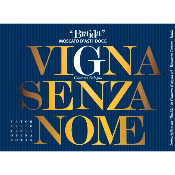 Braida - Giacomo Bologna - Moscato Vigna Senza Nome DOCG 2022