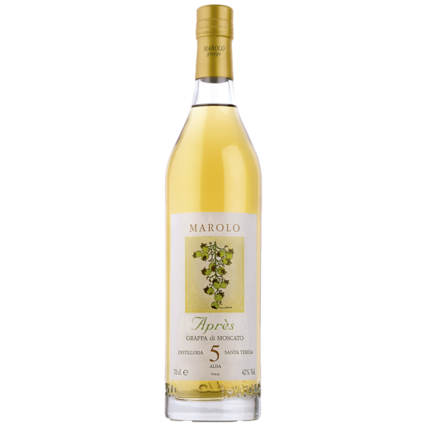Marolo Grappa di Moscato Après 5 anni (barrique) - 0.70 liters in a ...