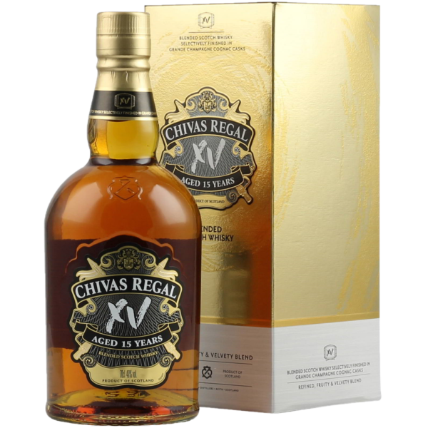 Chivas Regal XV 15 Years Old - 0.70 liters in a gift box